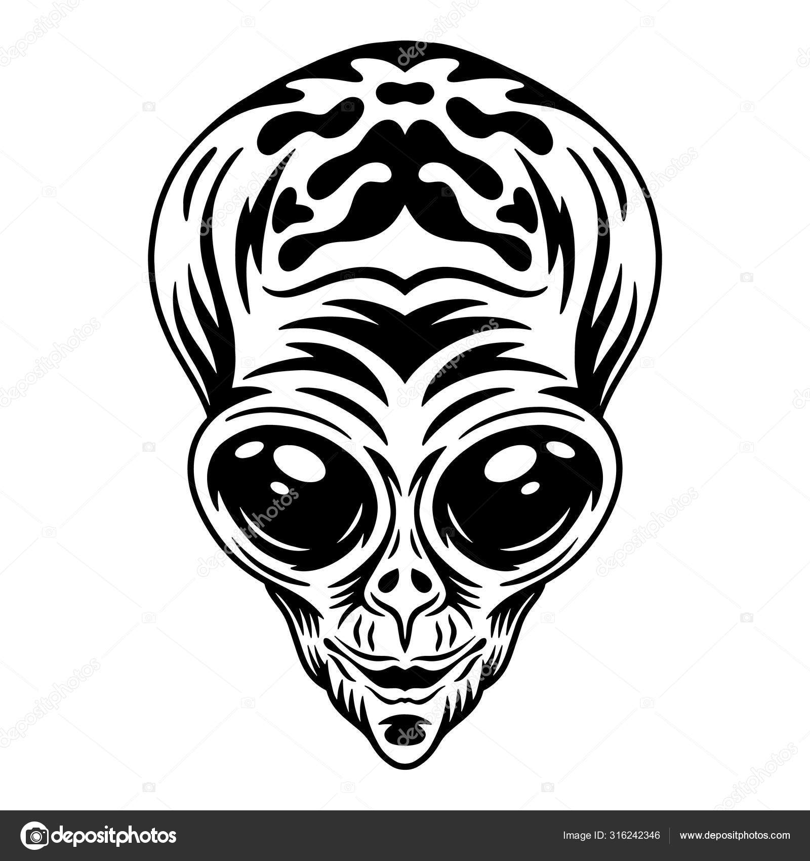 Top 185 + Alien face tattoo designs - Spcminer.com