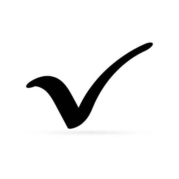 Check Mark Mark Tick Symbol Mark Button Icon Vector Sign Stock Vector ...