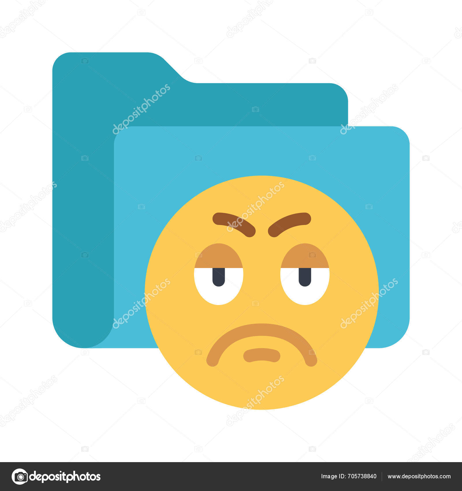 Folder Icon Vector Illustration Stock Vector by ©JuicyStudios 705738840 Folder Icon Vector Illustration Stock Vector by ©JuicyStudios 705738840