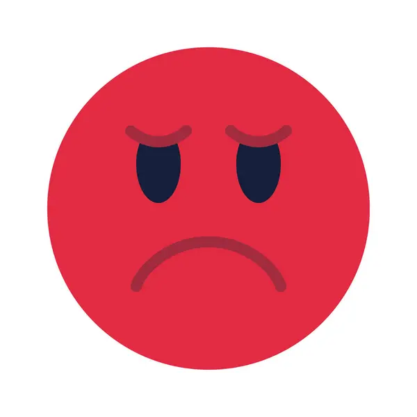 12,577,704 Cara triste roja Vector Images | Depositphotos