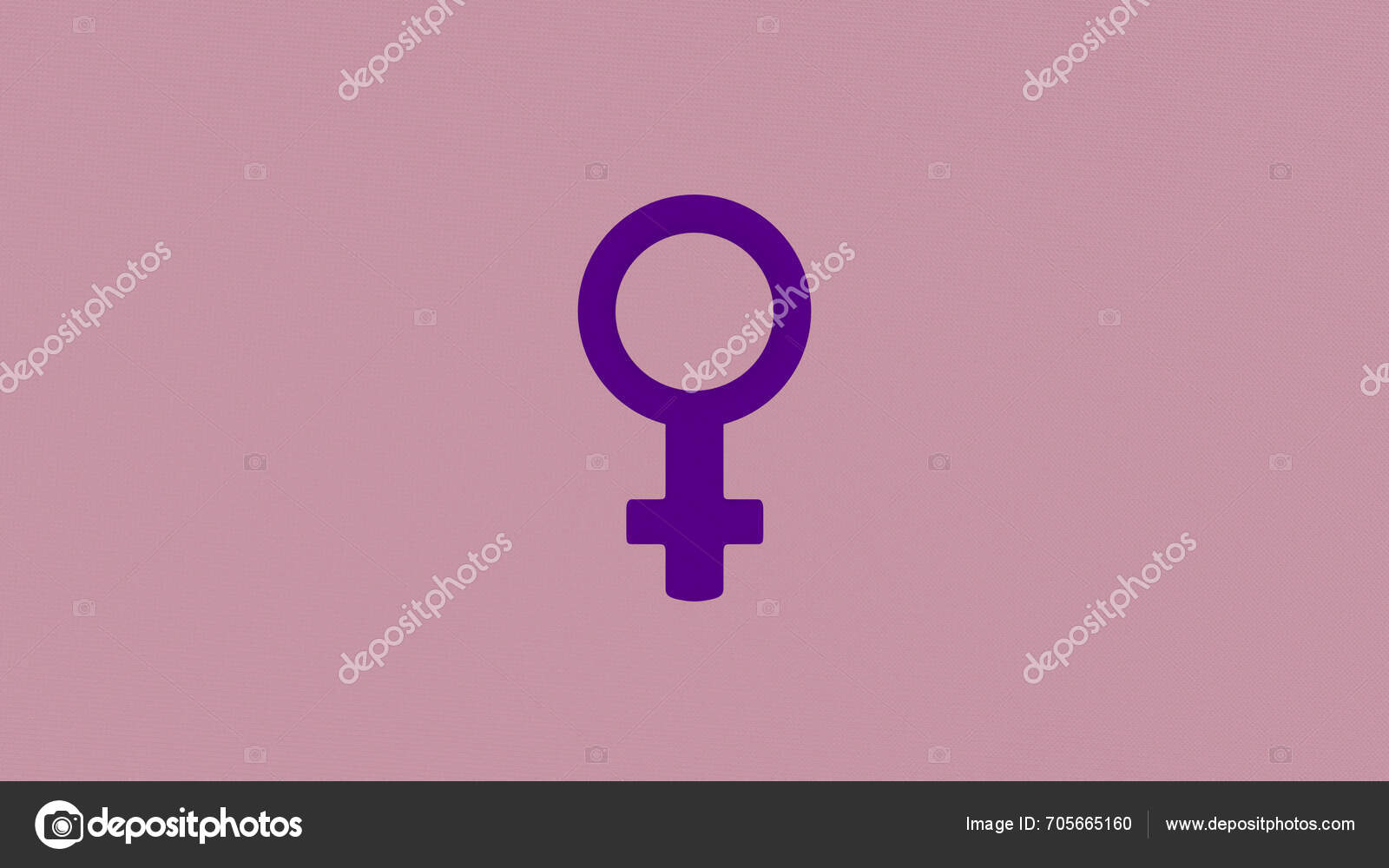 Nimialistic Animation Female Sign Resolution — Stock Photo ...