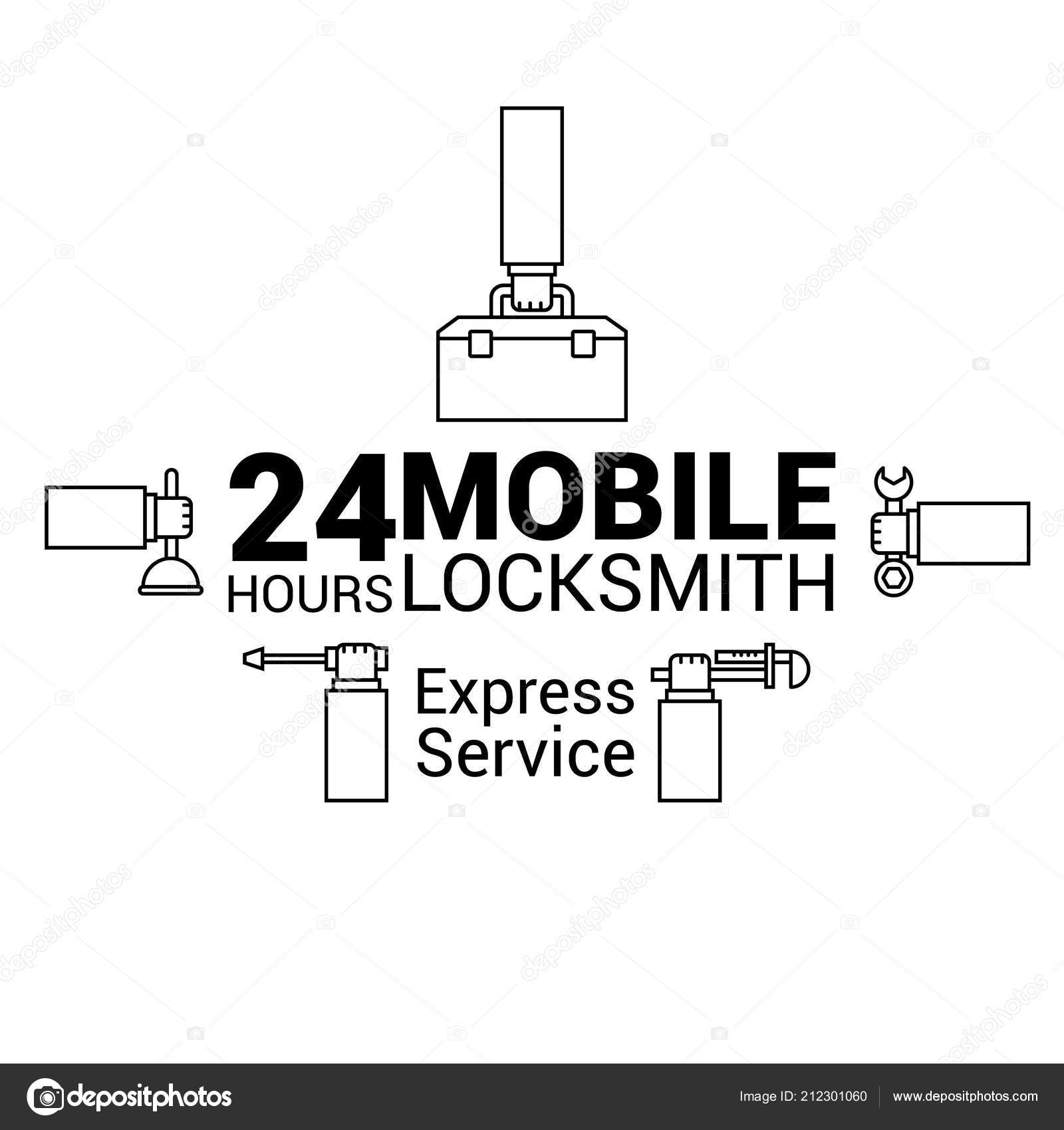 Locksmith Logo Vector