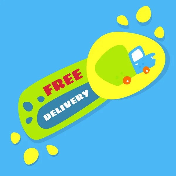 Vector cartoon truck hotrod — Stock Vector © mechanik #2458034