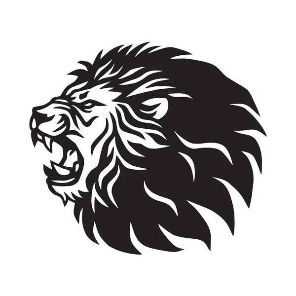 Lion Growl Vector