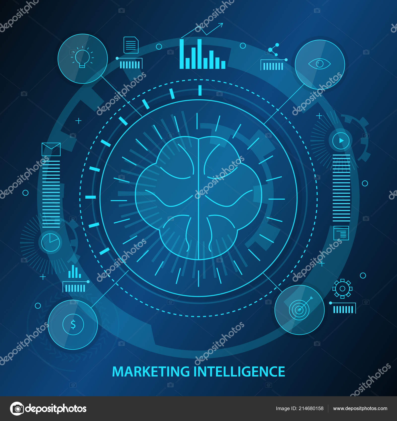 Marketing Intelligence Colorful Banner Stock Vector Image by ©Sammby ...