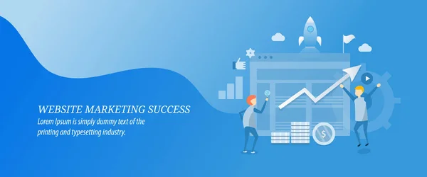 New Website Launch Banner Stock Vector Image by ©Sammby #214682884