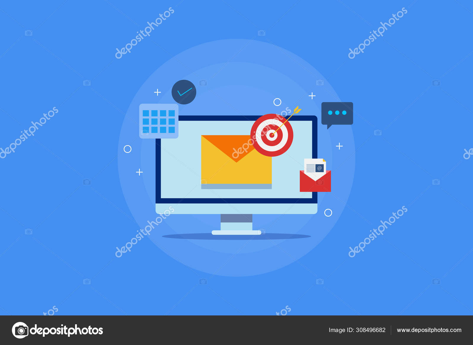 Target Email Marketing Sending Custom Newsletters Email Campaign ...