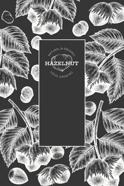 Hazelnut design Vector Art Stock Images | Depositphotos