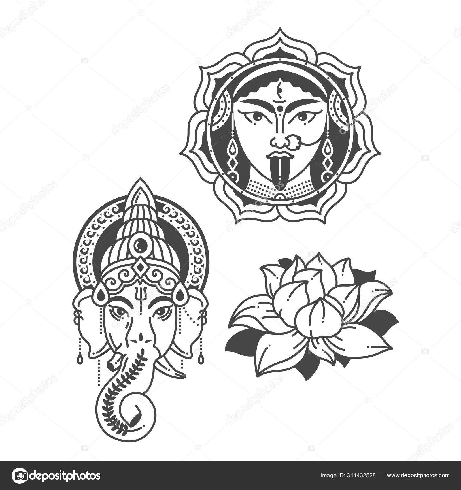 Hindu God Symbols