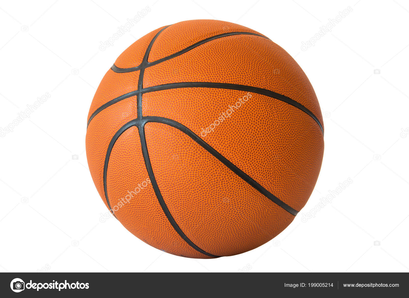 Basketball Isolated White Background — Stock Photo © ccccherdchaic ...