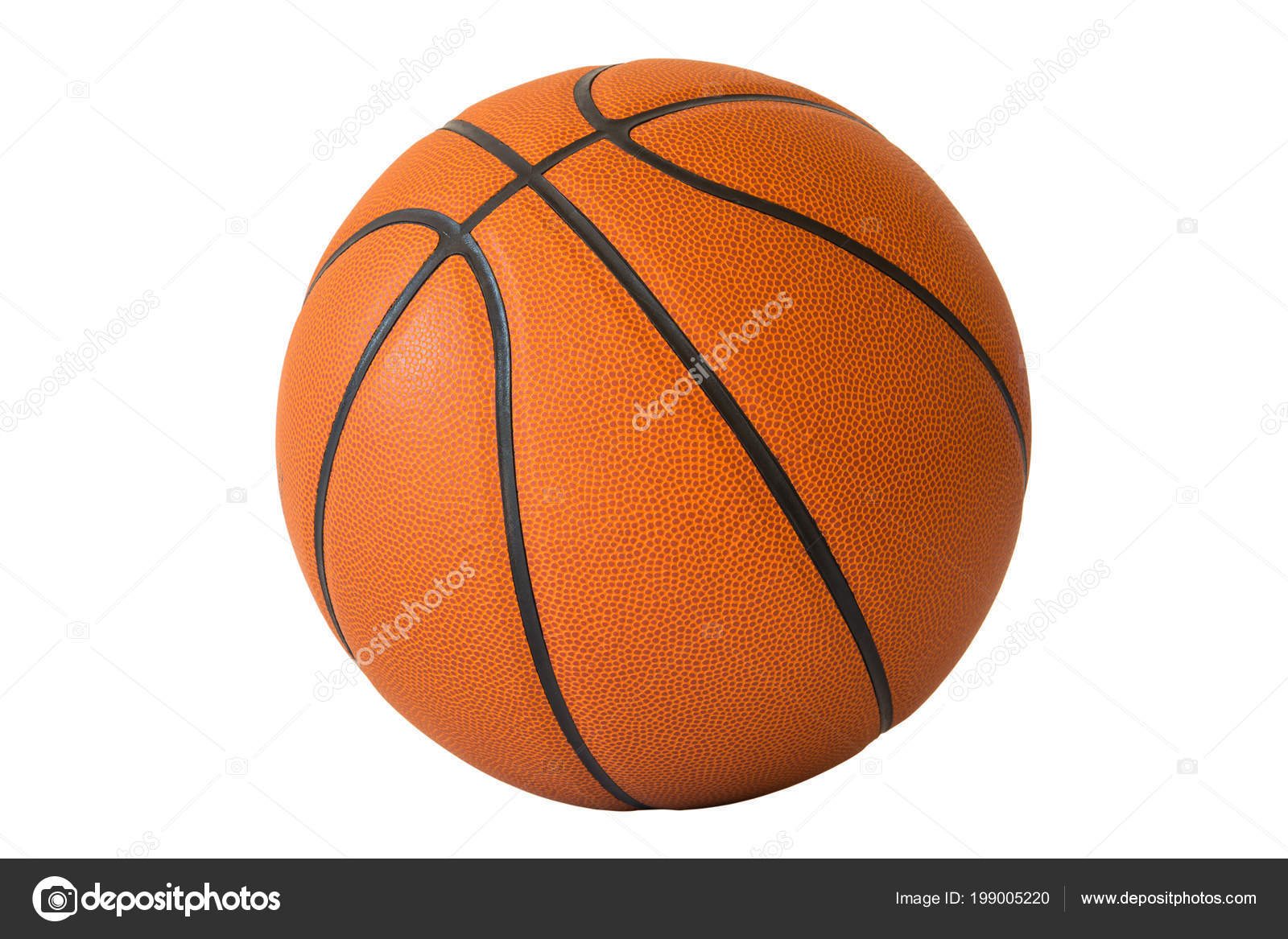 Basketball Isolated White Background — Stock Photo © ccccherdchaic ...