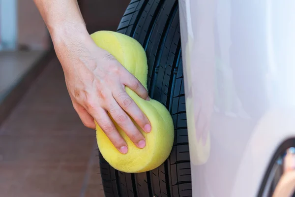 Cleaning car wheel Stock Photos, Royalty Free Cleaning car wheel Images ...