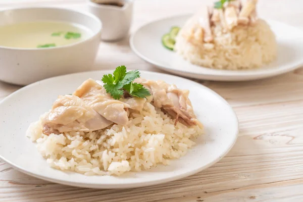 Steamed chicken rice Stock Photos, Royalty Free Steamed chicken rice ...
