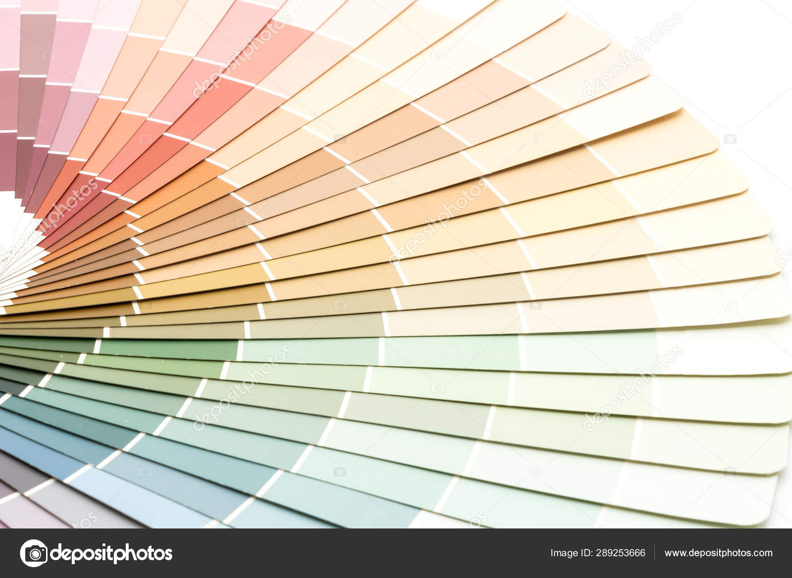 Sample colors catalogue pantone Stock Photo by ©topntp 289253666