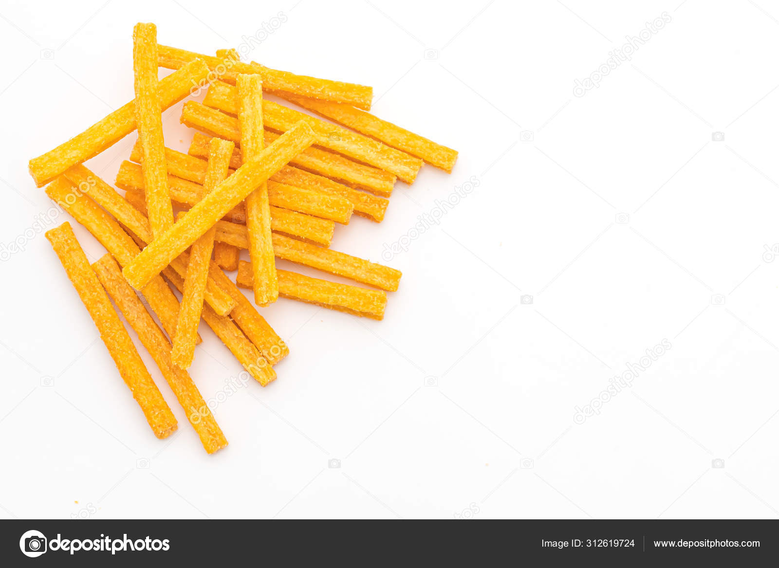Crispy corn snack Stock Photo by ©topntp 312619724