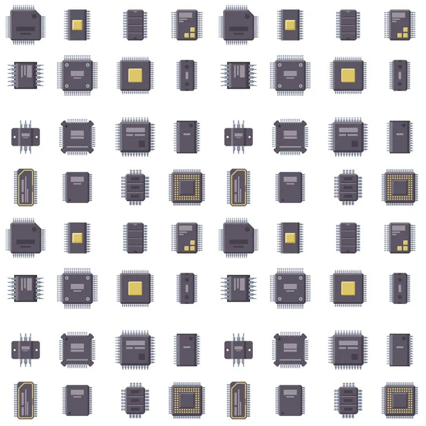 Pc microprocessor Vector Art Stock Images | Depositphotos
