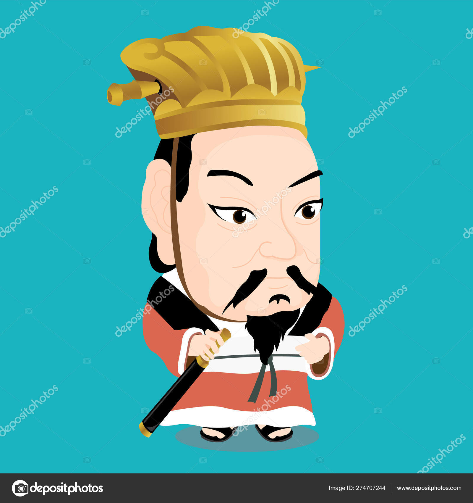 Chinese Warlord Drawing