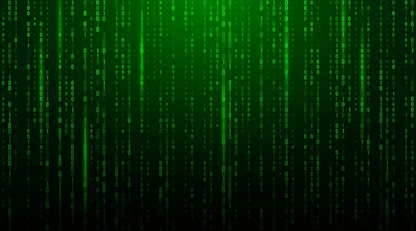 Stream Binary Matrix Code Screen Numbers Computer Matrix Concept Coding ...