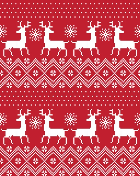 Christmas and Winter knitted pattern, card - scandynavian sweater style ... Christmas and Winter knitted pattern, card - scandynavian sweater style ...