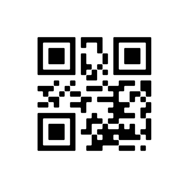 QR code icon on white background. QR code symbol, sign. Vector ...