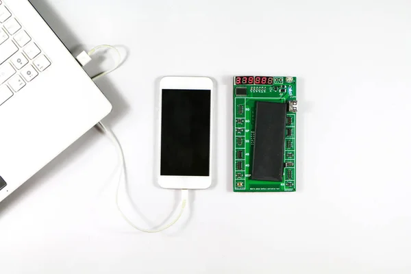 In the process Mobile phone battery test. The test results that the ...