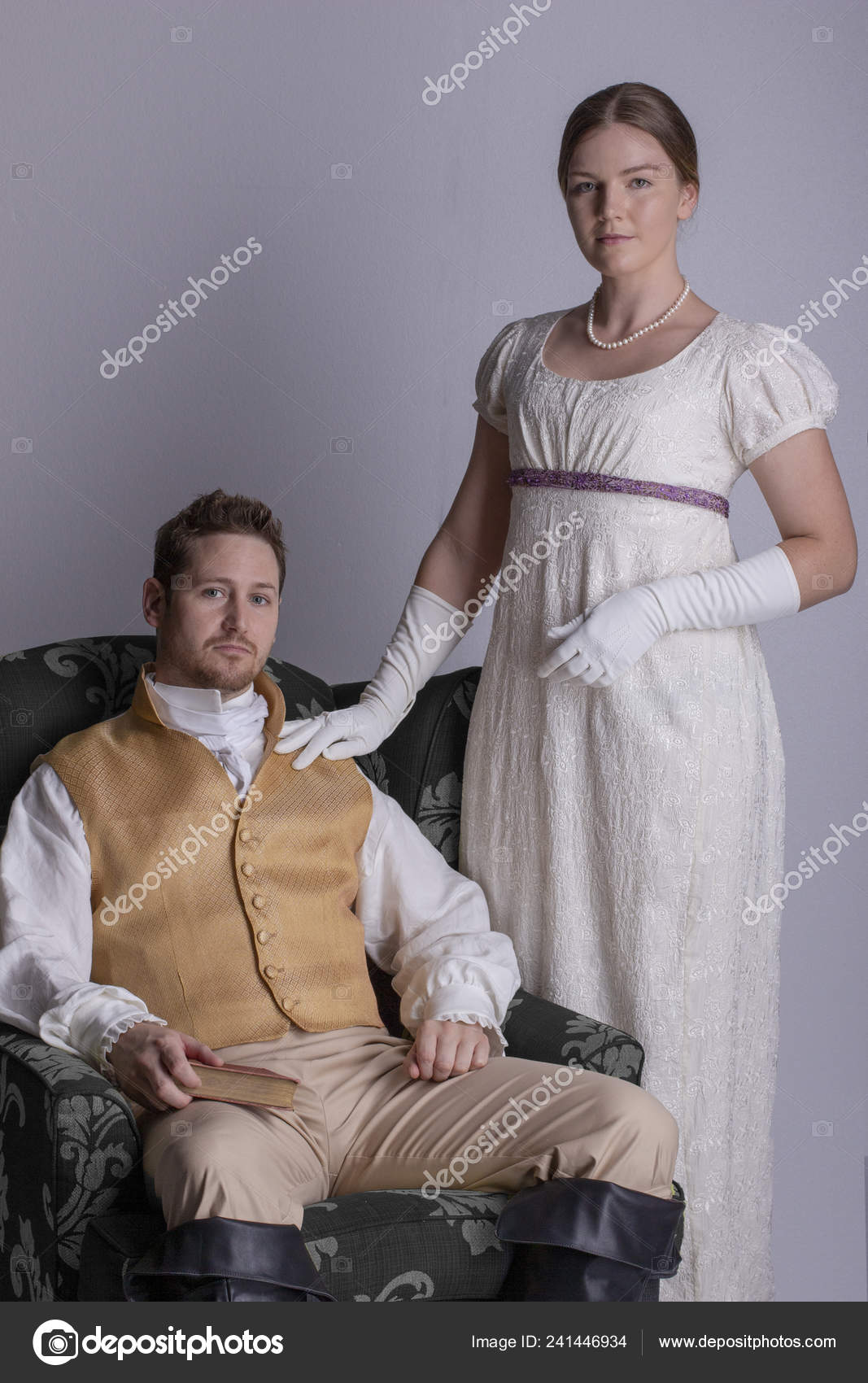 Regency Couple Love Stock Photo by ©kathysg 241446934