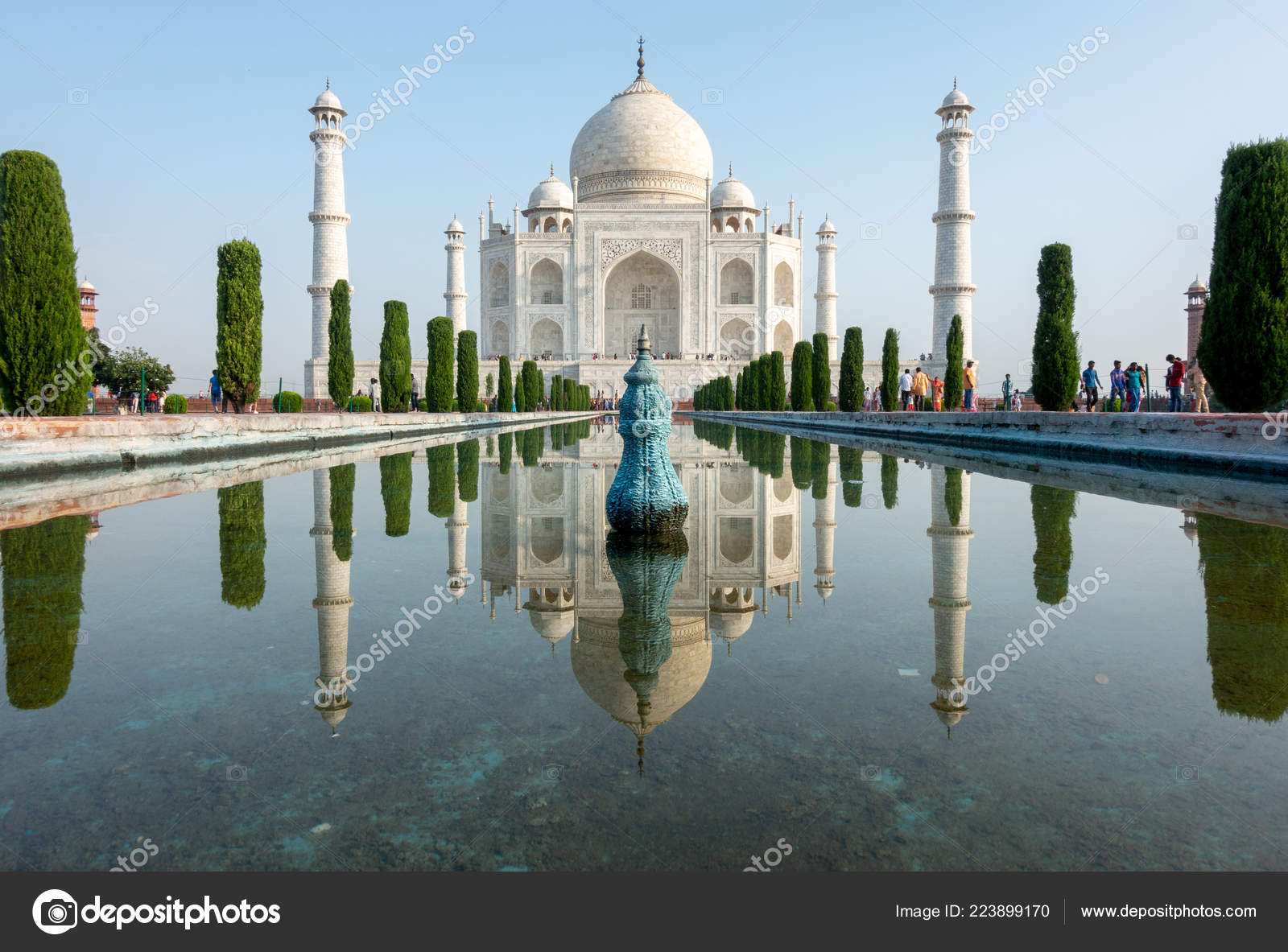 Taj Mahal Reflecting Pool
