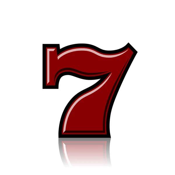 Slot Machine 7 Font Clker i2clipart ocal shared