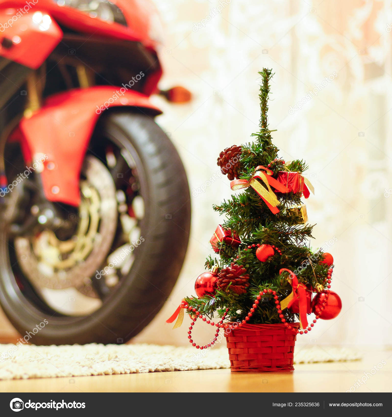 Christmas Motorcycle
