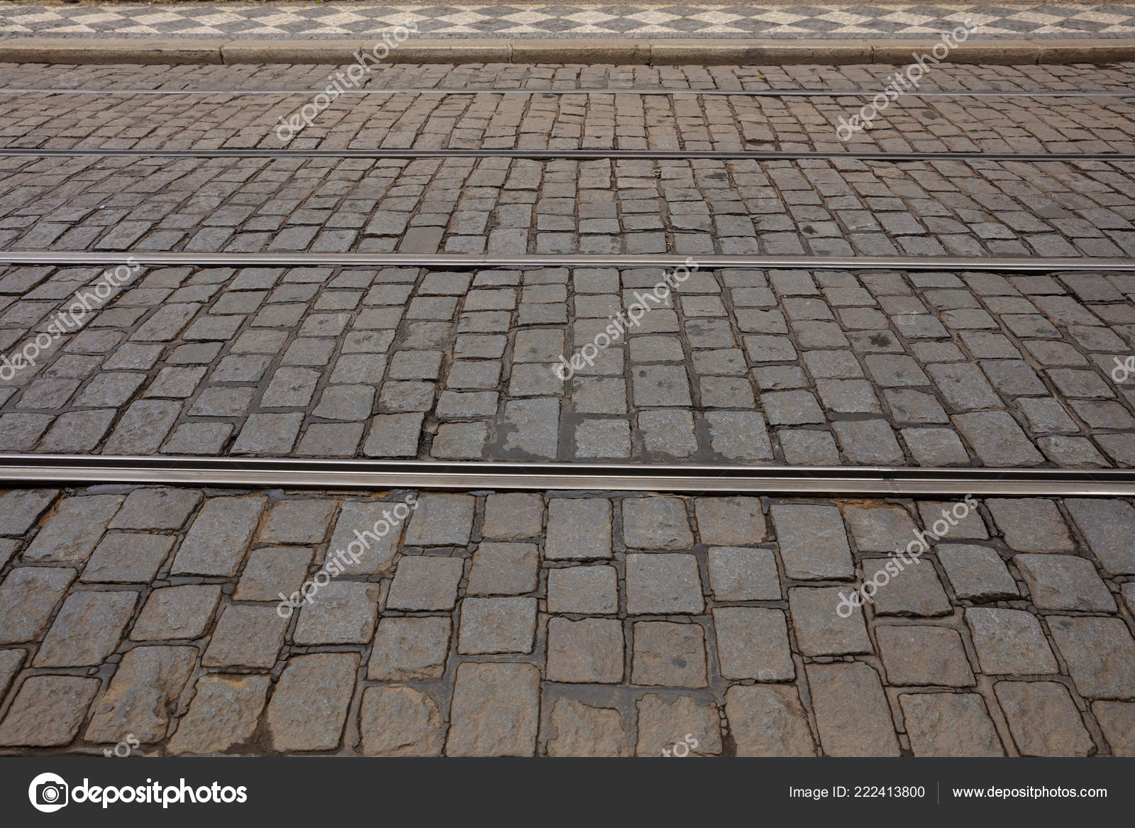 Top View Cobblestone Street Texture Background Stock Photo by ©gioiak2 ...