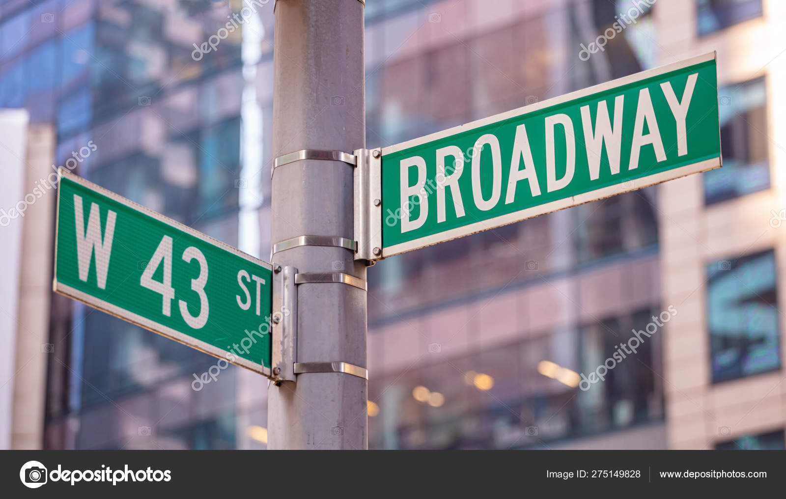 Broadway Street Signs