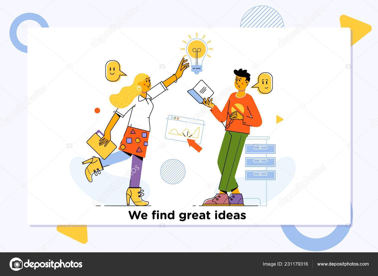 Great ideas competition.Innovation, Brainstorming, Creativity Concept ...