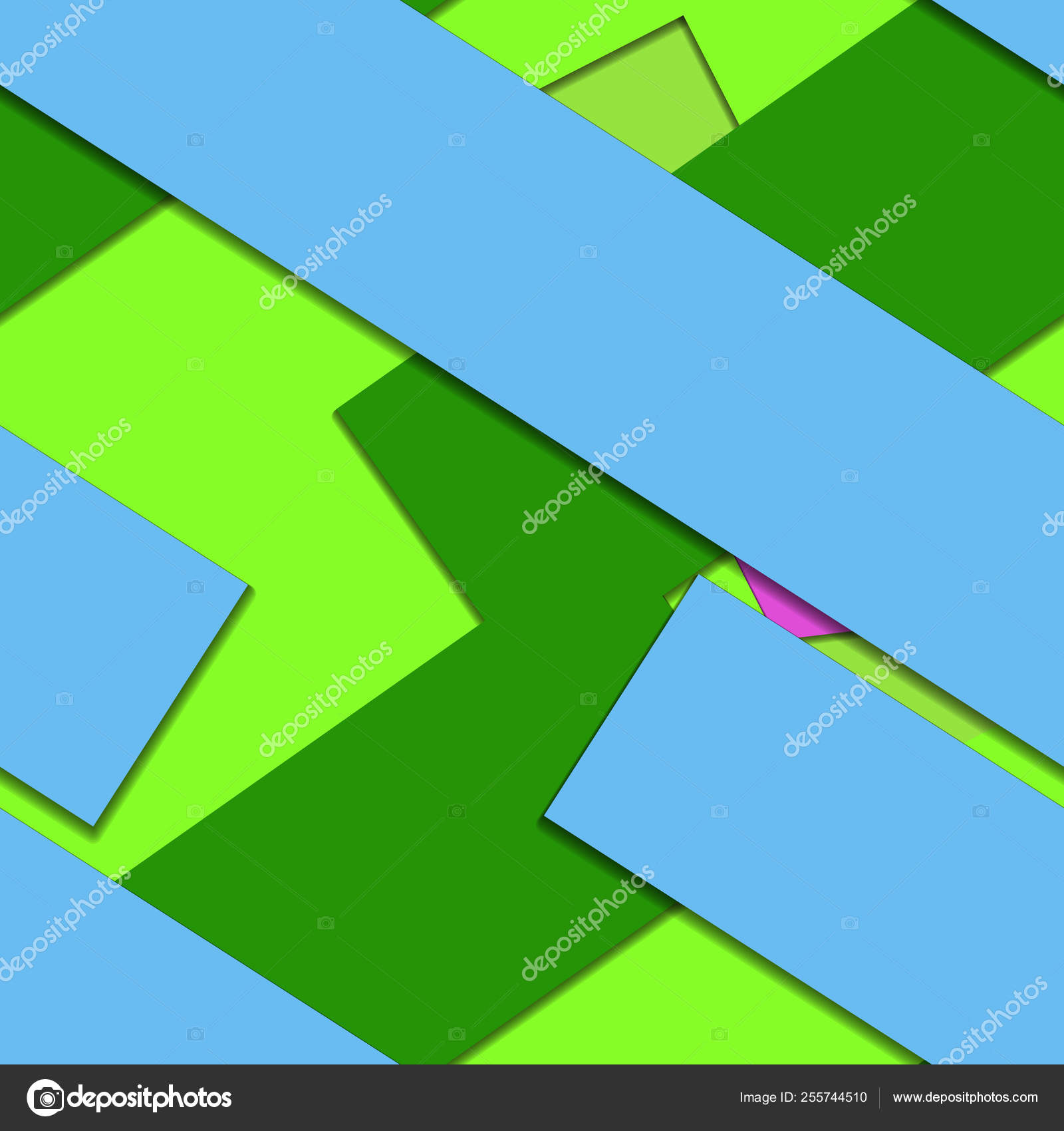 Flat Material Design Creative Trendy Seamless Background ⬇ Stock Photo ...