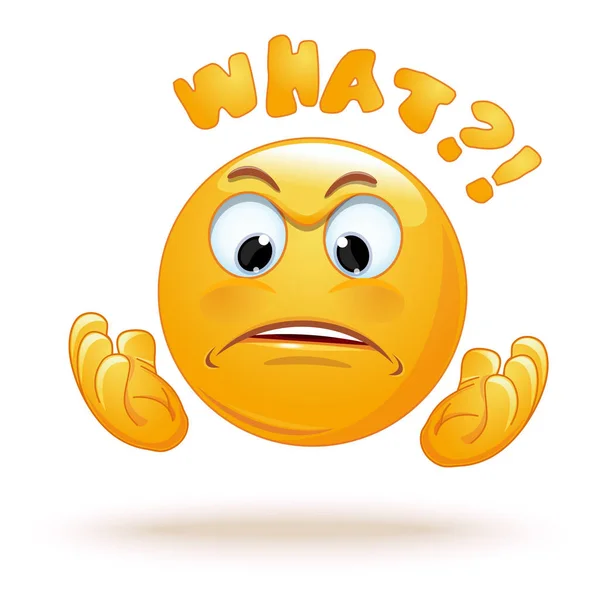 Emoji duda imágenes de stock de arte vectorial | Depositphotos