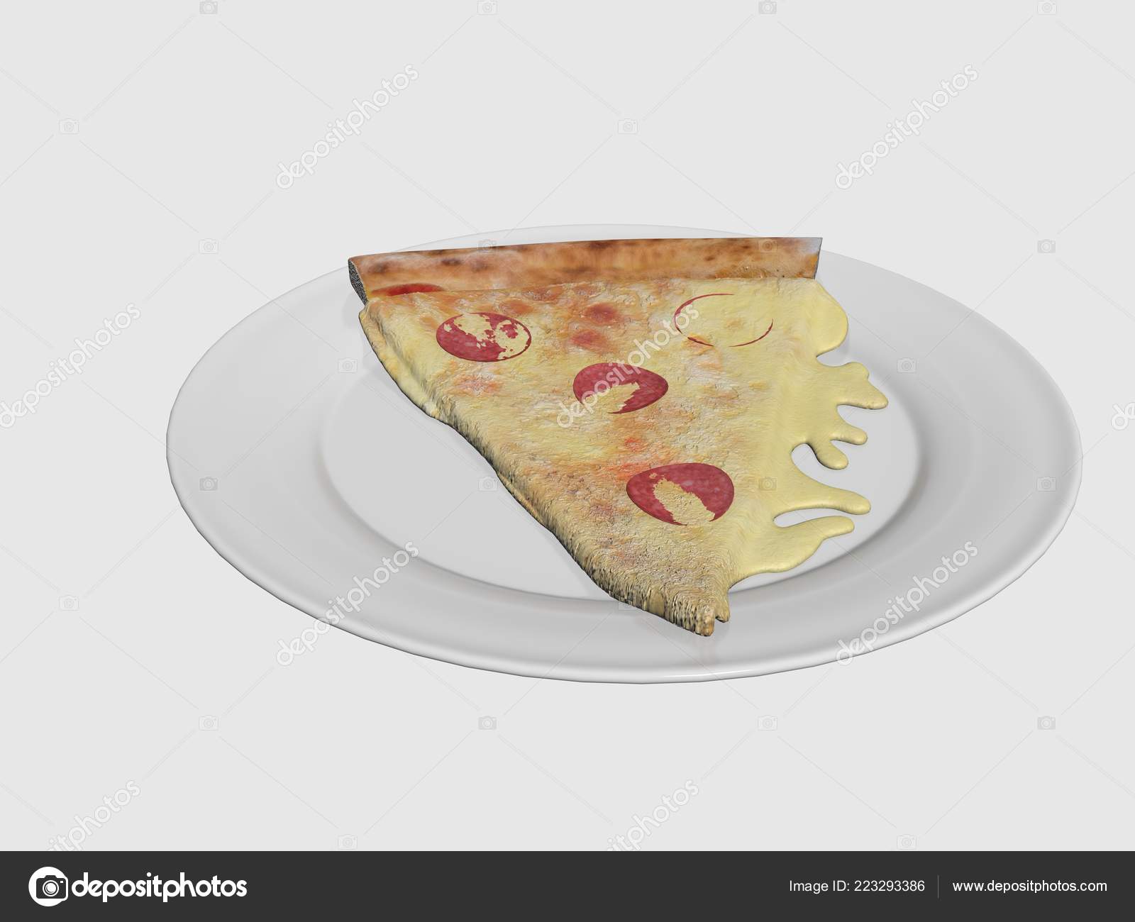 Render Pizza — Stock Photo © mtellioglu #223293386