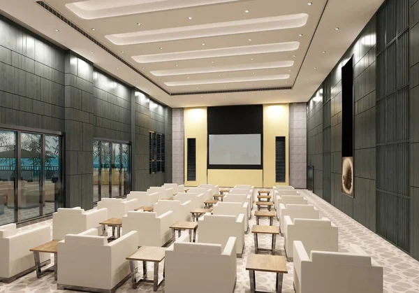 Render Hotel Meeting Room — Stock Photo © mtellioglu #178801866