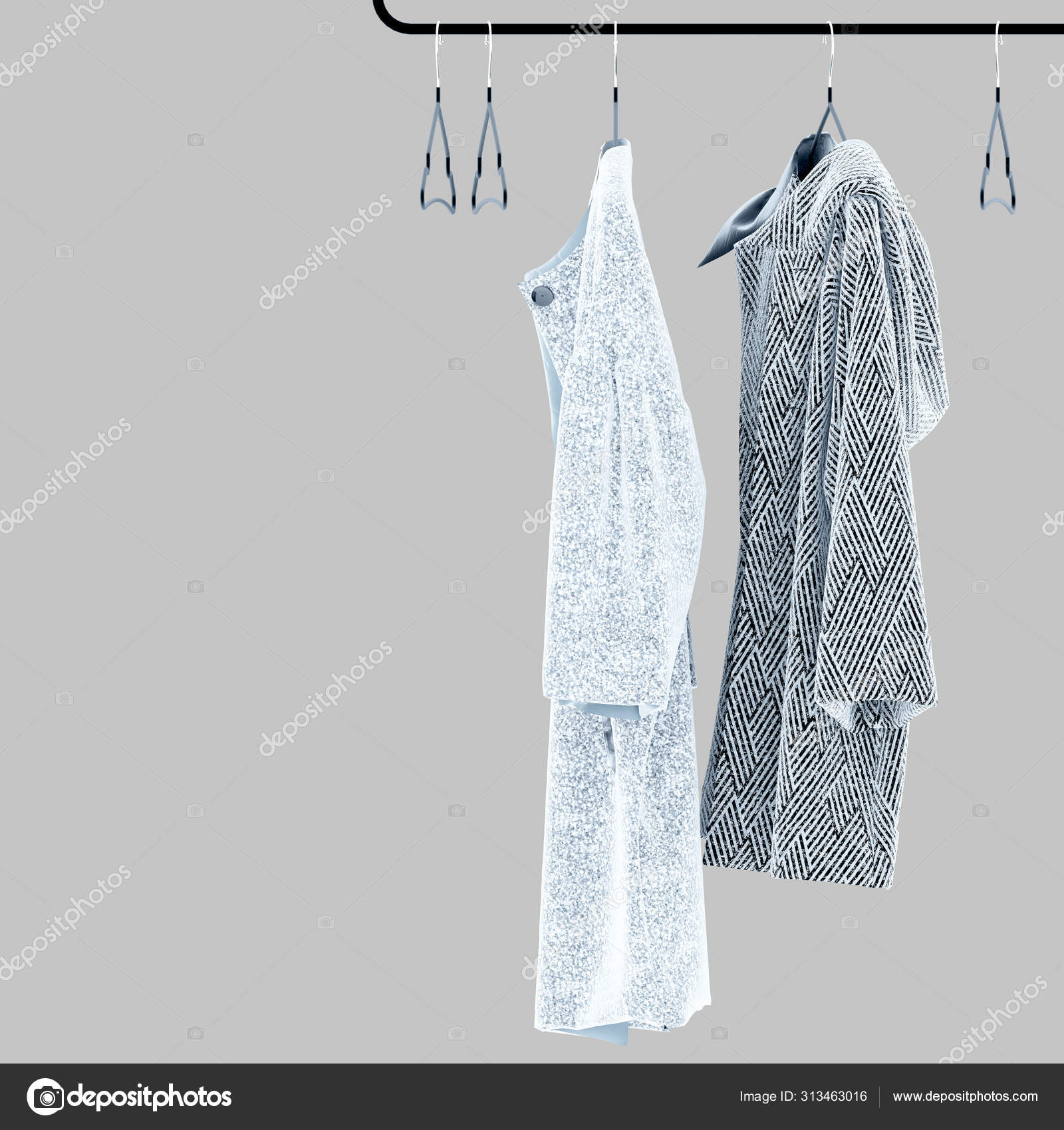 Render Clothes Hanger — Stock Photo © mtellioglu #313463016