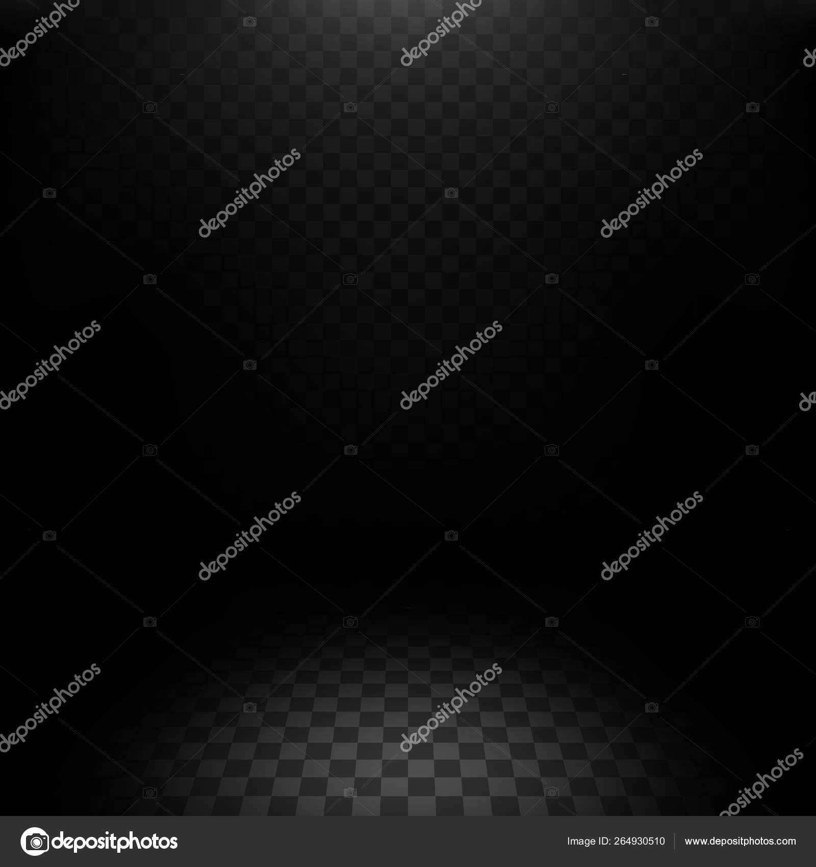 Darkness background template isolated on a transparency grid Stock ...