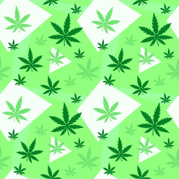 Marijuana,green weed, dope seamless pattern Stock Vector by ©Kahovsky ...