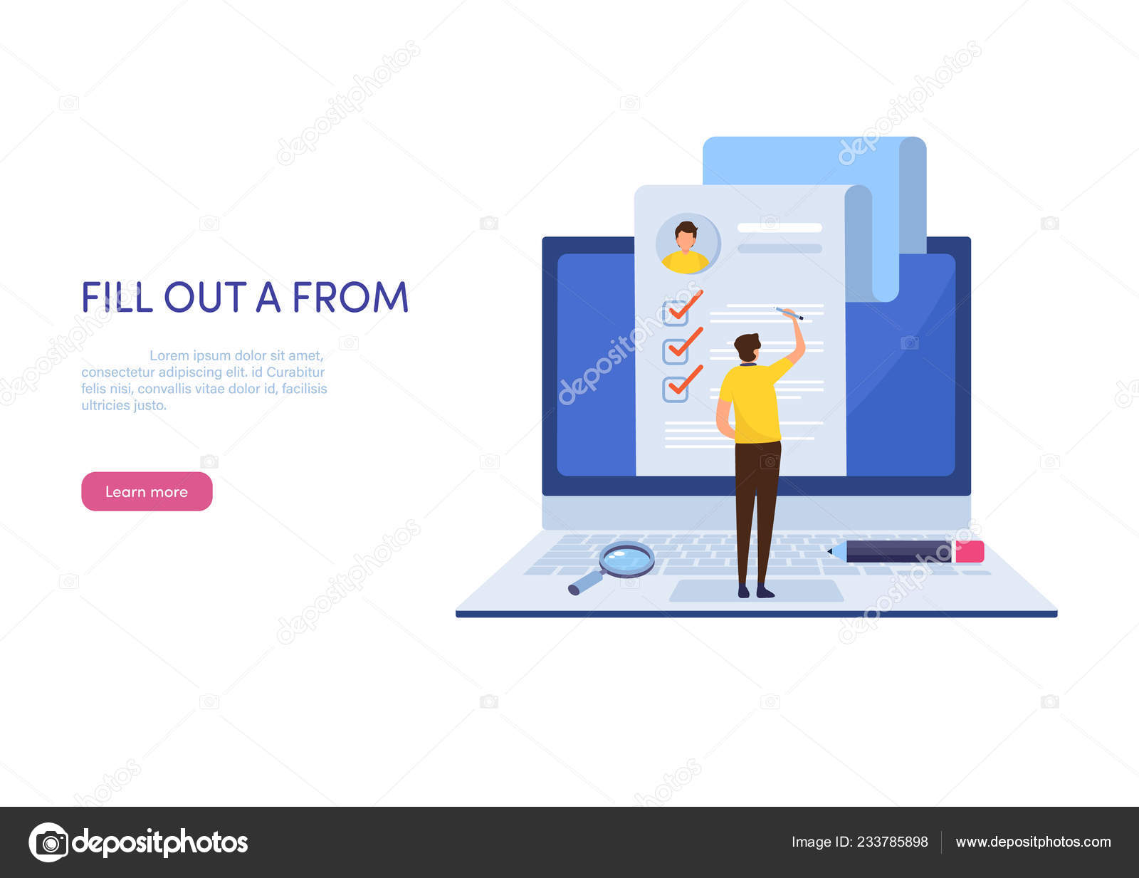 People Online Cartoon