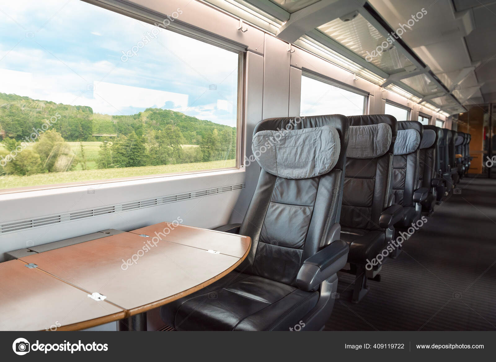 Passenger Train Cabin