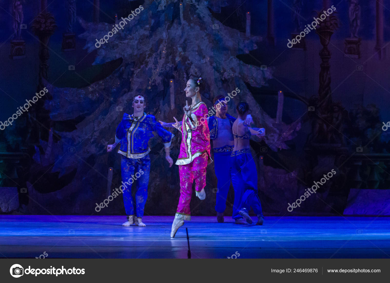 Dnipro Ukraine February 2019 Nutcracker Ballet Performed Members Dnipro ...