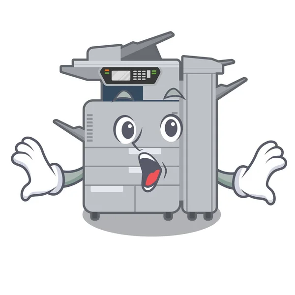 Up board copier machine in the cartoon shape — Stock Vector ...