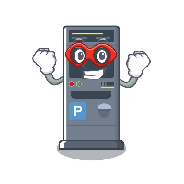 Detective parking vending machine the cartoon shape Stock Illustration ...
