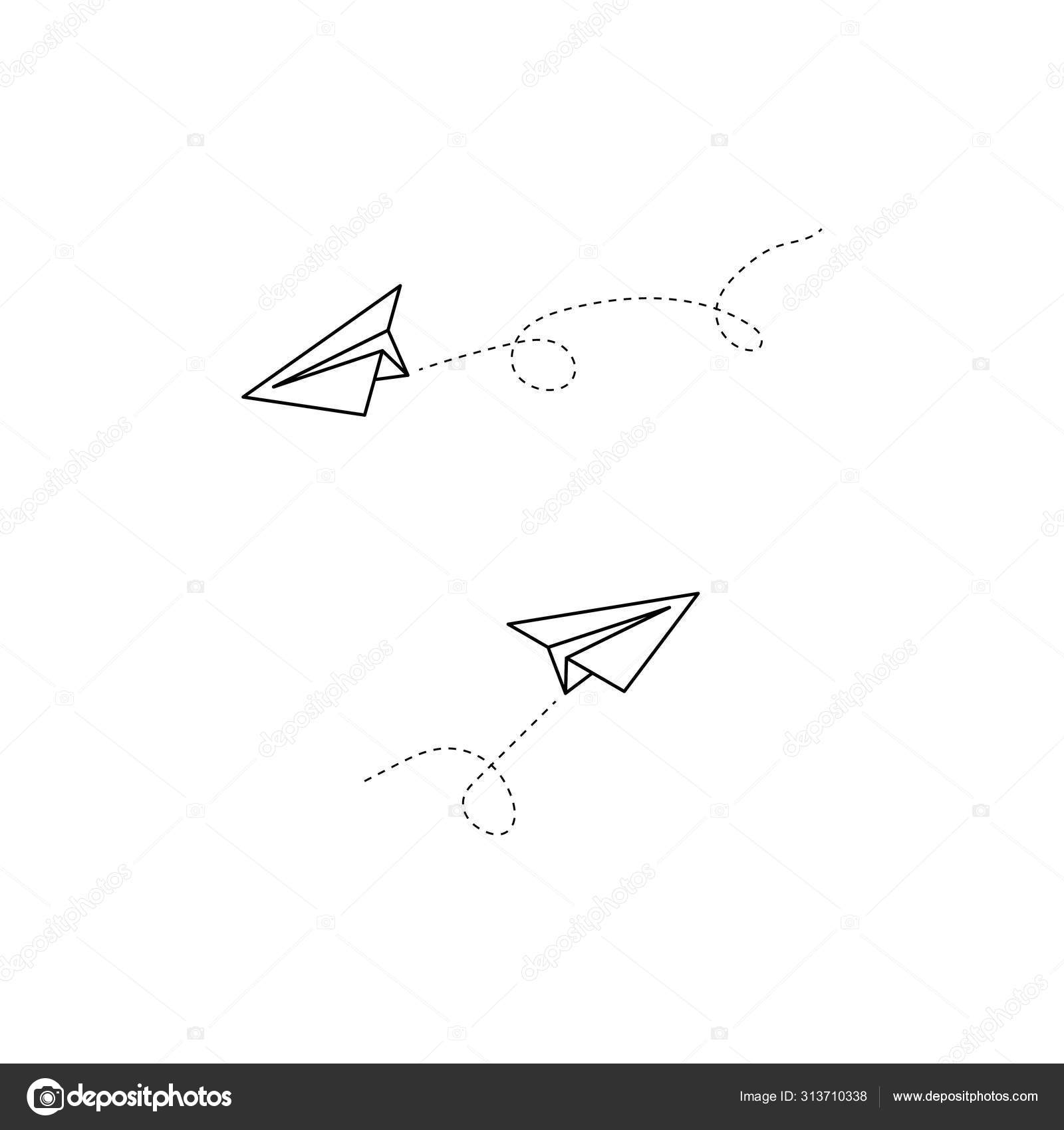 Paper Airplane Mail Icon