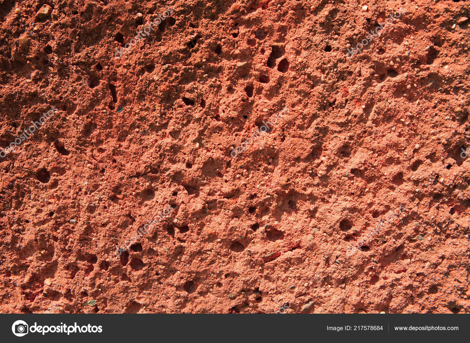 Terra Cotta Stone Rock Background Texture — Stock Photo © Bill45 #217578684