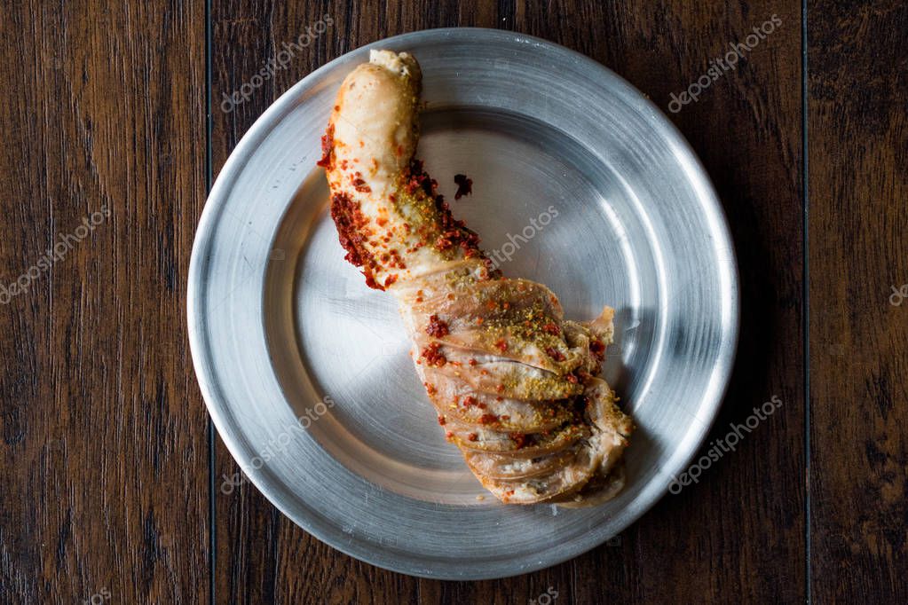 Comida turca Arroz relleno Tripe Sirdan Dolma / Shirdan de Adana Offal ...