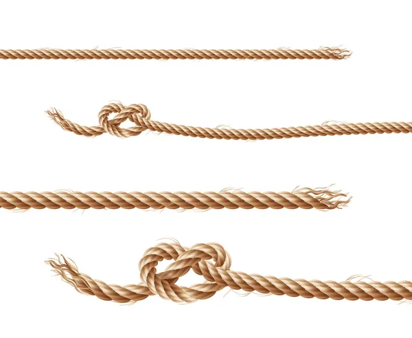 Twisted Rope Clipart Dividers