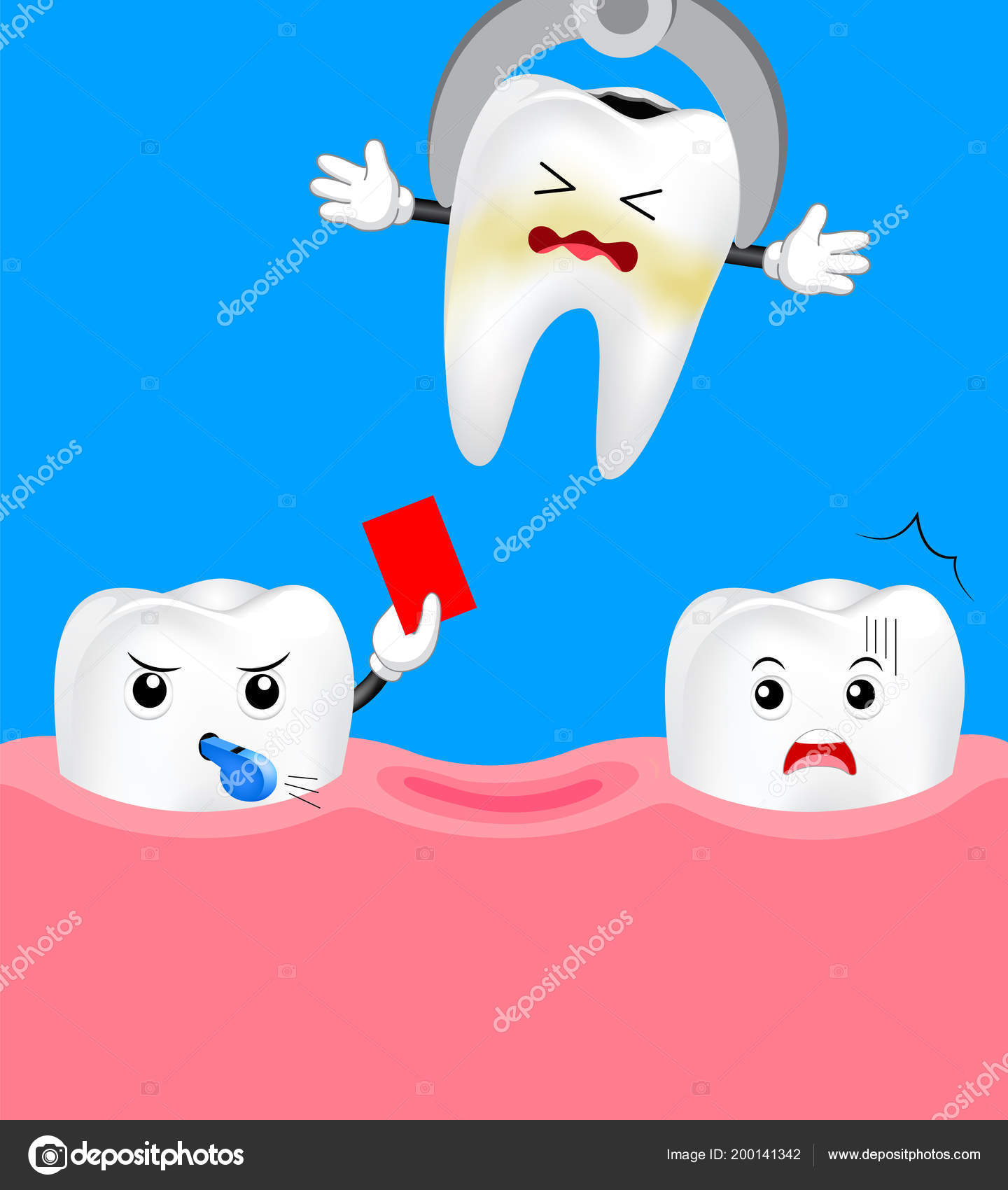 Dental Extraction Cartoon