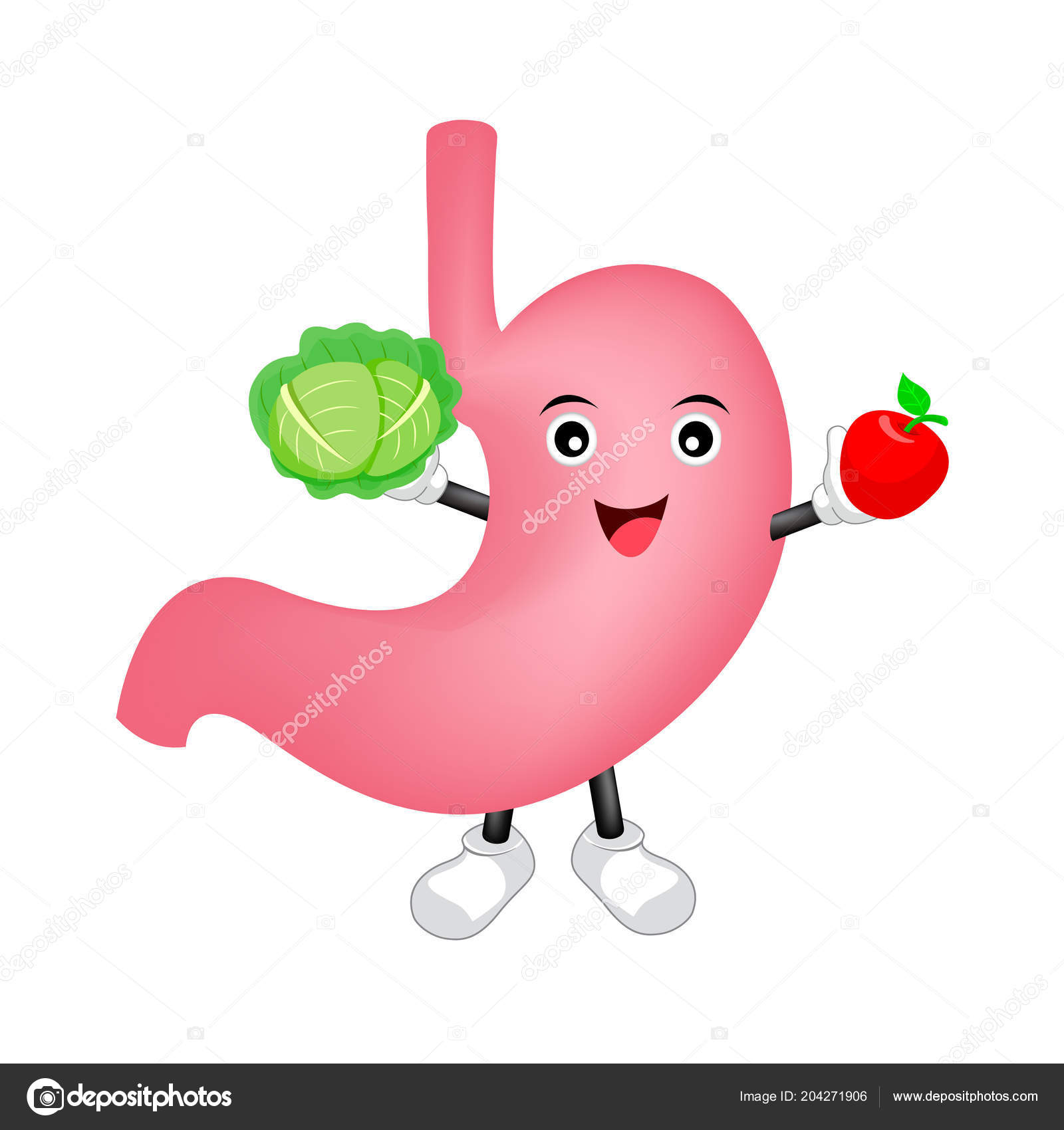 Dessin Animé Sur La Digestion